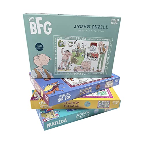 Roald Dahl UO8492, BFG Big Friendly Giant, 250 piece Jigsaw Puzzle ...