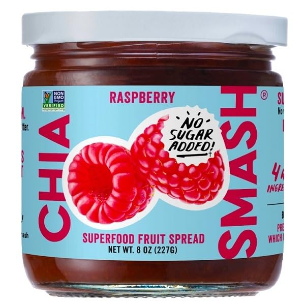 Amazon.com : Chia Smash, Cherry Raspberry, 8 Ounce : Grocery & Gourmet Food