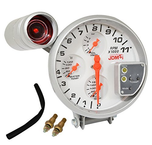 Buy AJP Distributors Universal JDM Sport 5" White Face 4-in-1 ...