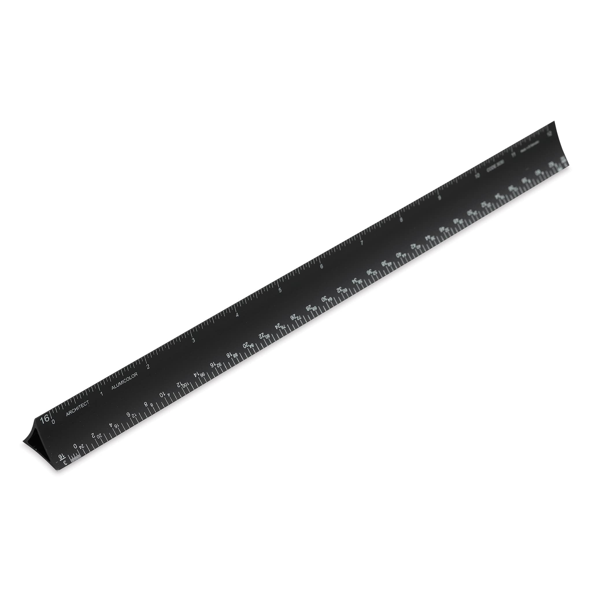 Snapklik.com : Alumicolor Aluminum Architect Hollow Drafting Scale For ...