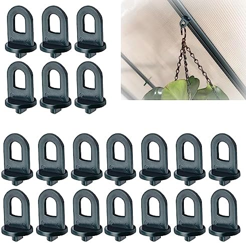 Greenhouse Twist Clips, Green House Twist Clips 20 Pcs Greenhouse Clips ...