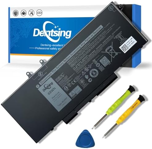 Amazon.com: 68Wh 4GVMP Laptop Battery Replacement for Dell Latitude ...