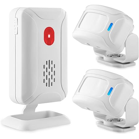 Amazon.com: CPVAN Motion Sensor Alarm Indoor, Wireless Security Motion ...