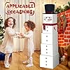 Amazon.com: Funtery 16 Pcs Christmas Stacking Box Christmas Snowman ...