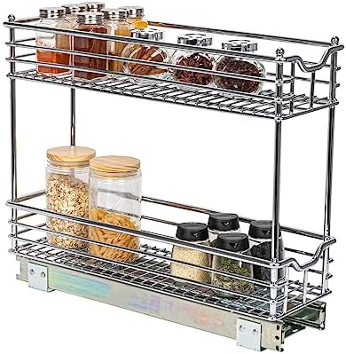 Household Essentials C26512-1 Glidez Under Sink Sliding Organizer ...