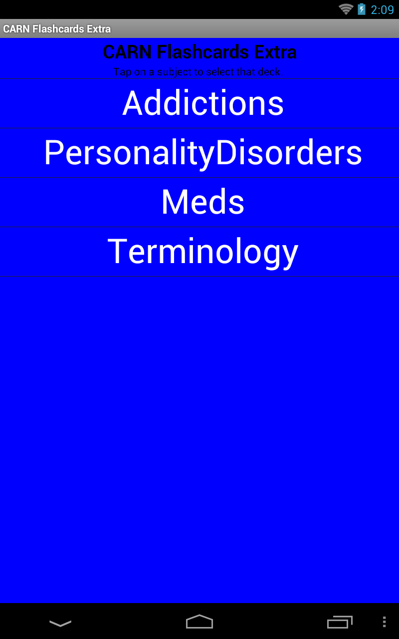 CARN Flashcards Extra - App on Amazon Appstore