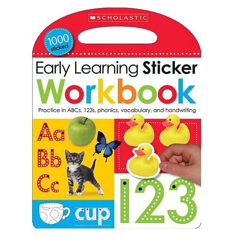 Early Learning Sticker Workbook: Scholastic Inc.: 9780545916769: Amazon ...