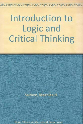 Amazon.com: Introduction to Logic and Critical Thinking: 9780155430624 ...