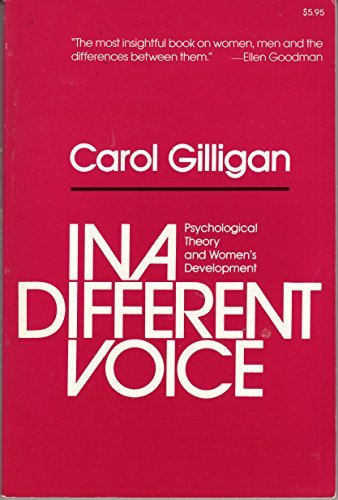 In a Different Voice: gilligan, carol: 9785550506134: Amazon.com: Books