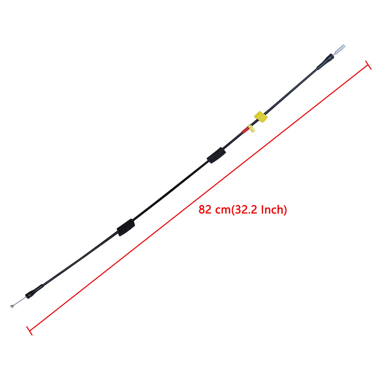 Snapklik.com : Rear Door Upper Latch Cable Left And Right Side Compatible