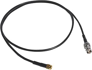 Amazon | ナテック(Natec) 2.5DS-QFB 1m SMAP - BNCJ 変換ケーブル S2510BJ アマチュア無線・デジタル簡易無線等 SMAオス-BNCメス ケーブル ...