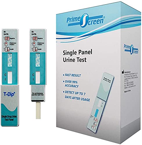 Buy Prime Screen THC Single Panel Urine Test Kit - Individually Wrapped ...