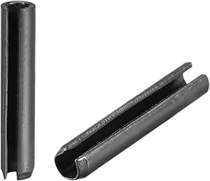 uxcell Slotted Spring Pin - 5mm x 24mm Plain Finish 65Mn Roll ...