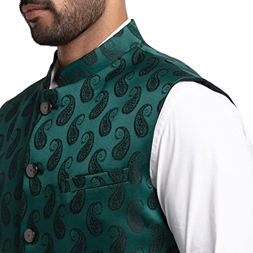 Buy Raymond Dark Green Waistcoat (Size: 39)-RIVB00297-N8 at Amazon.in