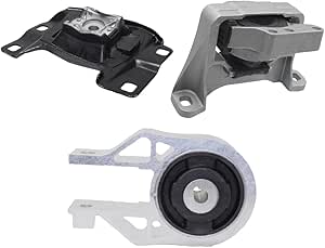 Amazon.com: Auto Buffy Engine Motor & Torque Strut & Trans Mount Fit 2013-2018 Ford Focus ST 2 ...