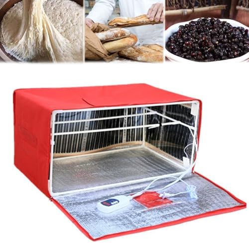 Dough Proofing Box with Heater - Portable Warming Bag for Perfect Bread ...