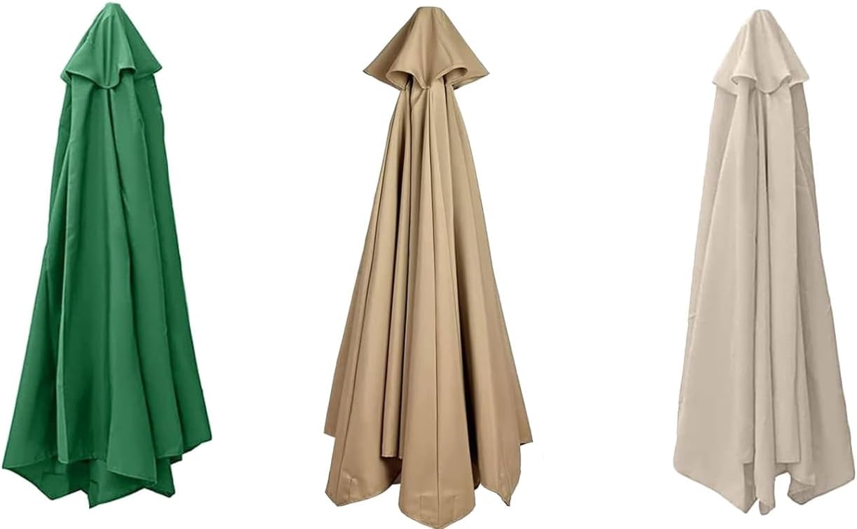 DSXH Replacement Parasol Canopy, Replacement Parasol Fabric Cover For ...