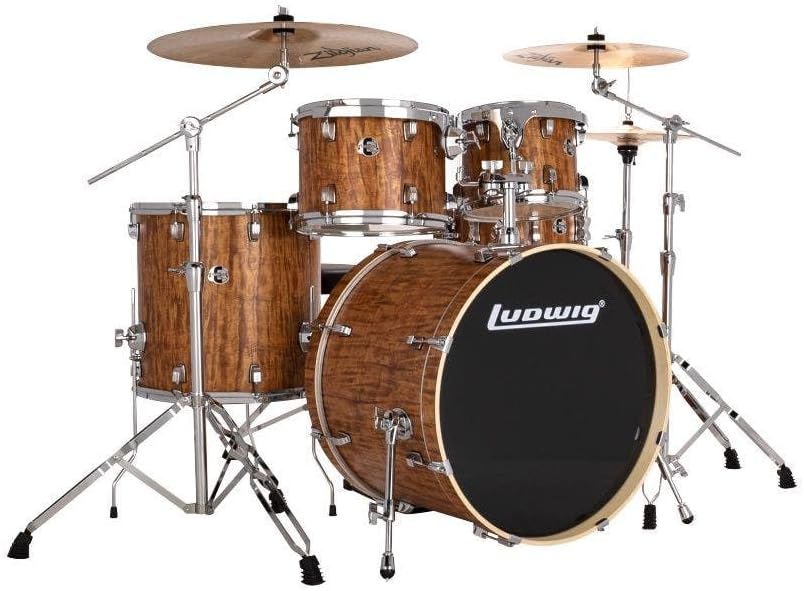 Amazon.com: Ludwig Element Evolution 6-piece Complete Drum Set with ...