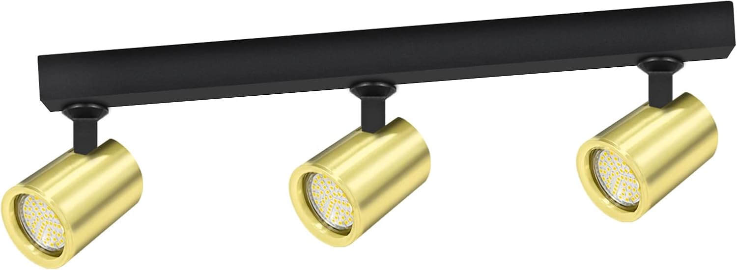 Track Lighting Fixtures Ceiling, 3 Way Track Lighting Kit, LED Track ...