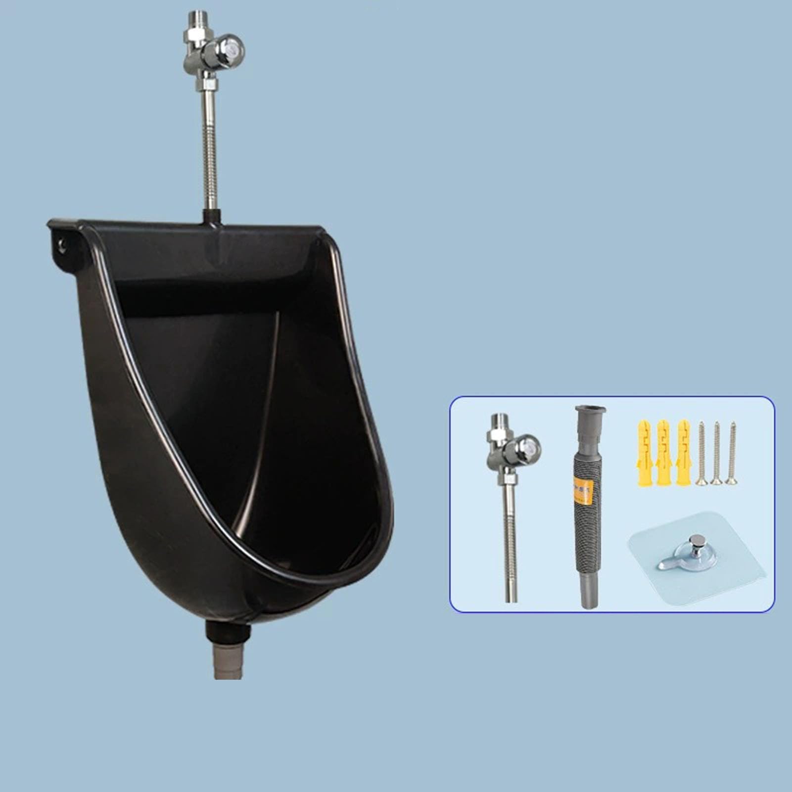 Deer Stand Urinal Wall Mount Waterless Urinal For Men, Outdoor Plastic ...
