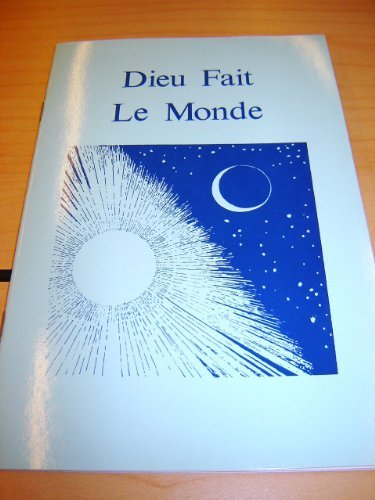 Amazon.com: Dieu Fait Le Monde / French Children's Bible Story Book ...
