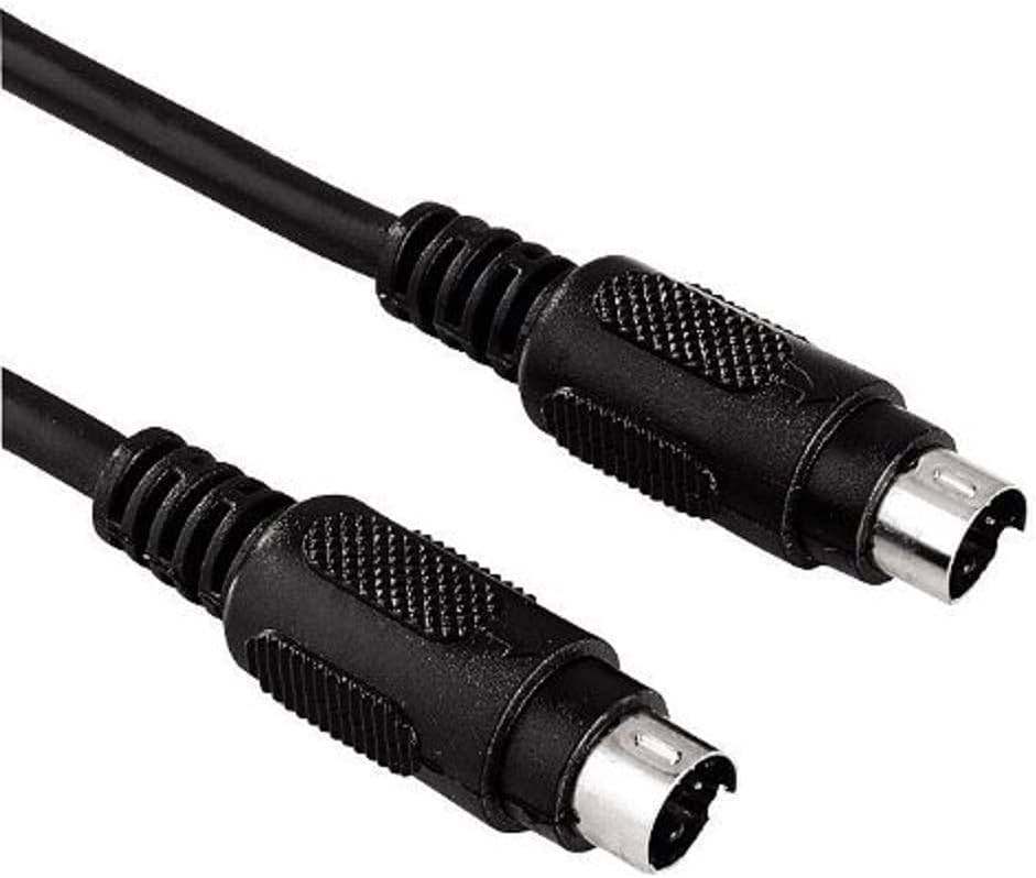 Hama, S-Video (SVHS) cable ( Hosiden ), 2m: Amazon.co.uk: Electronics ...