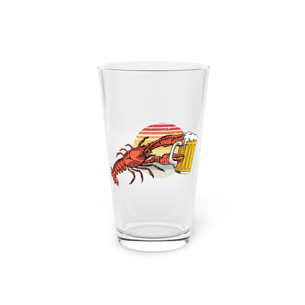 Pint Glass Illustration