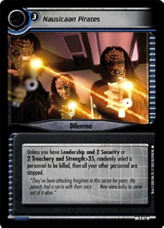 STAR TREK CCG 2E ENERGIZE NAUSICAAN PIRATES 2C16 at Amazon's ...