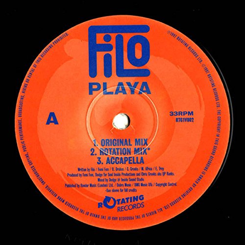 Amazon.com: Playa (Orig./Rotation Mixes/Accapella/Dafunkstarz groove on ...