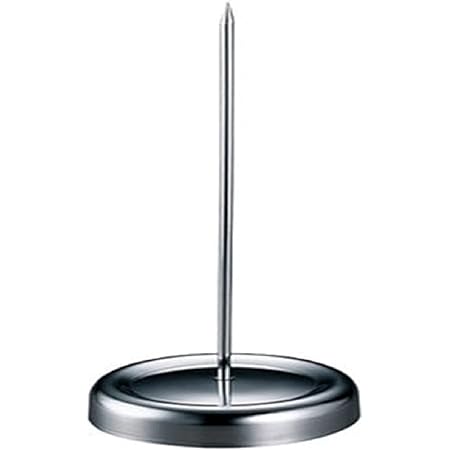 2 Pcs Receipt Spike - Paper Spike Receipt Holder, Silver Straight Rod ...