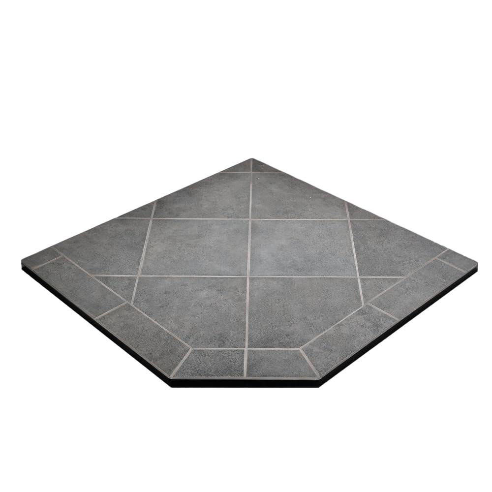 Amazon.com: Comfortbilt Corner Hearth Pad for Pellet Stove or Wood ...