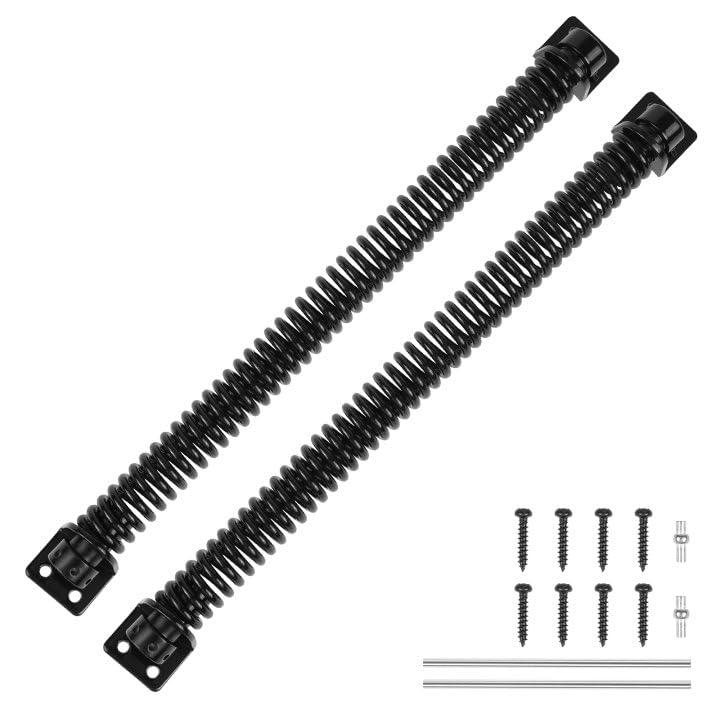 Wmebee 13 Inch Gate Spring Self Closing, Adjustable Tesion Gate Closer ...