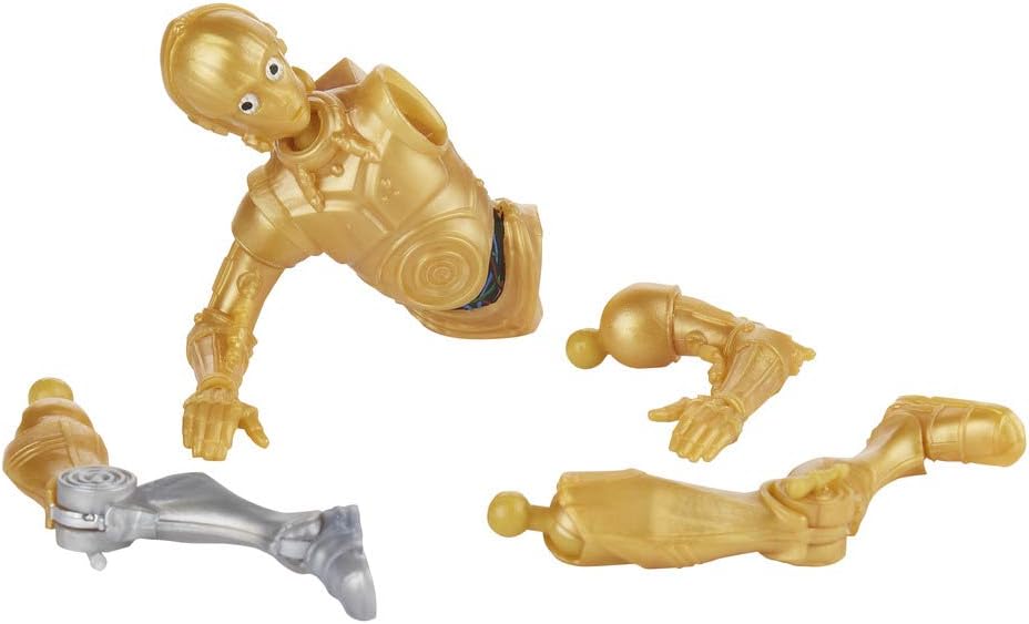 Star Wars Galaxy of Adventures C-3PO Toy 5-inch Scale Action Figure ...
