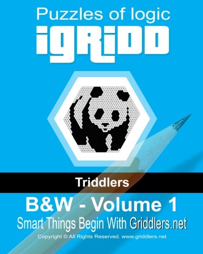 Igridd Triddlers: Black and White: Griddlers.net: 9781480131927: Amazon ...