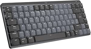 Amazon.com: Logitech MX Mechanical Mini Wireless Keyboard Graphite ...