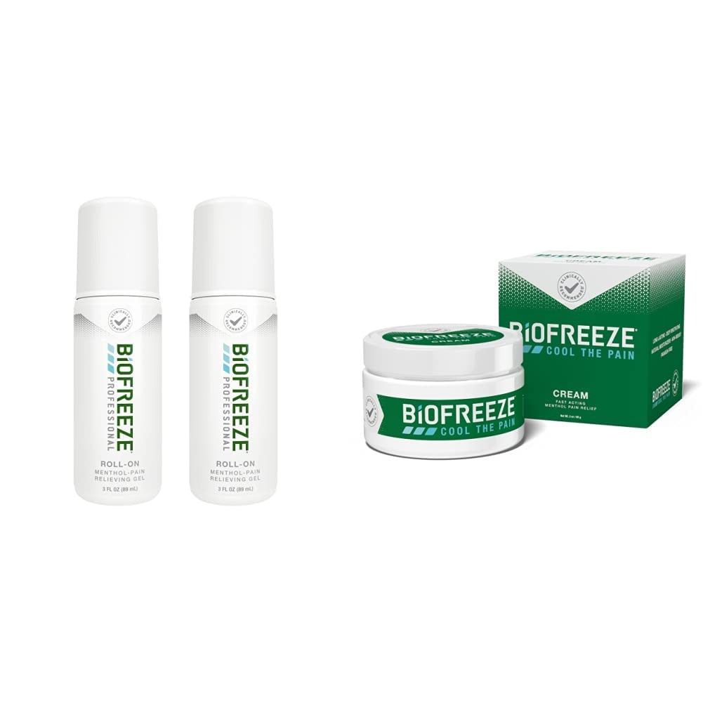 Buy Biofreeze Professional Menthol Roll-On Pain-Relieving Gel 3 FL OZ ...