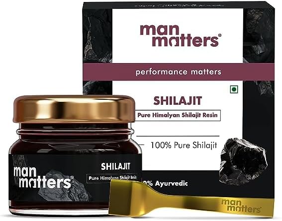 Man Matters Pure Himalayan Organic Shilajit Resin I Lab Tested I 100% ...