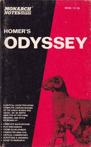 Homer's Odyssey / David Sider; rev. and ed. by Jane Wexford (Monarch ...