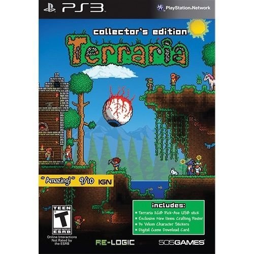 Amazon.com: PS3 TERRARIA COLLECTORS EDT : Video Games