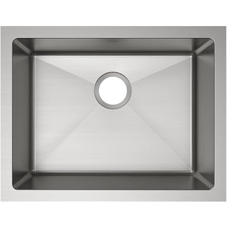 Kraus KHU100-26 Standart Pro 16 Gauge Undermount Single Bowl Kitchen ...
