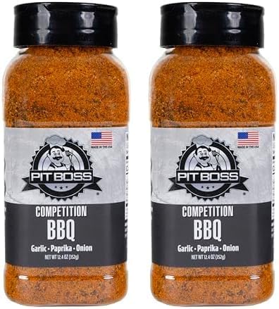 Amazon.com : Pit Boss 12.4 oz. Competition BBQ Rub (Pack of 2 ...