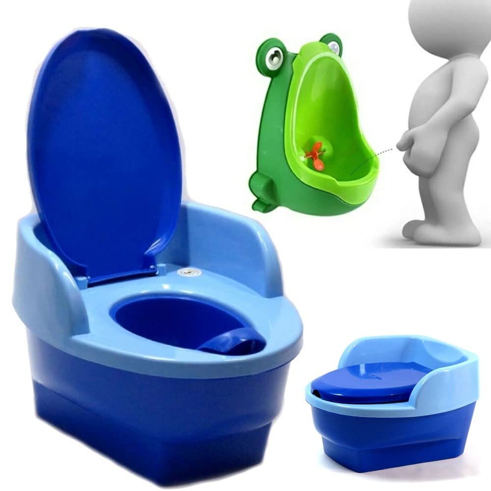 Pinico Troninho Infantil, Love, 3 em 1 (Trono, Redutor, Degrau), Azul ...