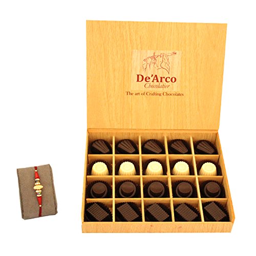 De'arco Chocolatier Dark Chocolate Gift Box ,20 Pieces : Amazon.in ...