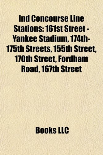 Ind Concourse Line Stations: 161st Street - Yankee Stadium, 174th-175th ...
