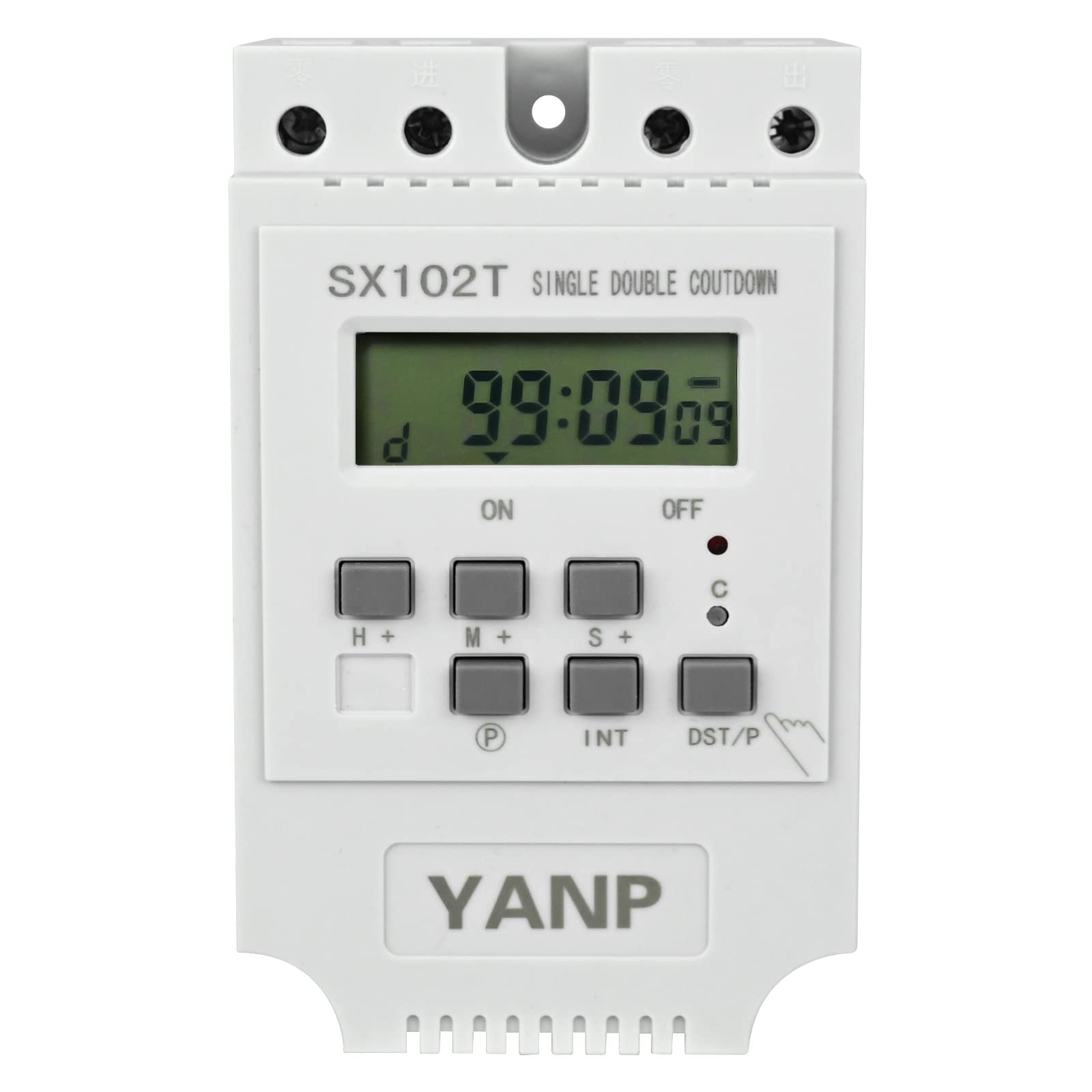 Buy Digital Timer, 12V Timer Switch Programmable Digital, Programmable ...