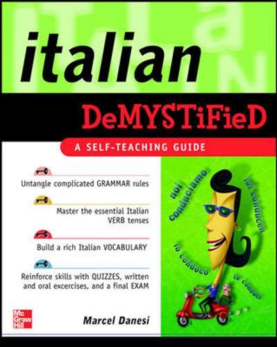 Amazon.com: Italian Demystified: A Self Teaching Guide: 9780071476591 ...