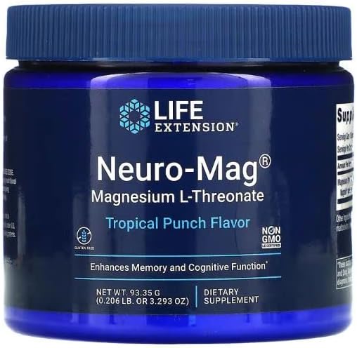 Life Extension, Neuro-Mag, Magnesium-L-Threonate, Minerals, Muscle ...
