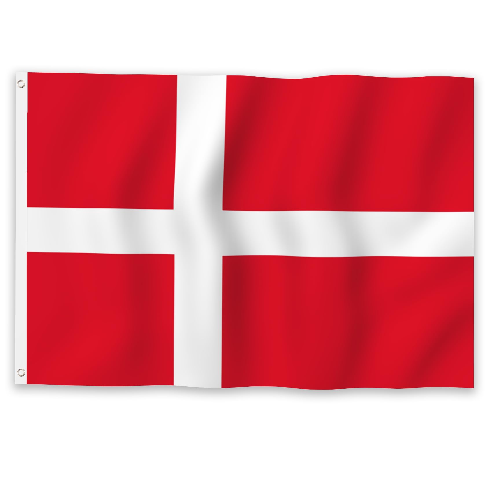 Snapklik.com : YongFoto Denmark Flag 4x6ft Danish Dane National Flags ...