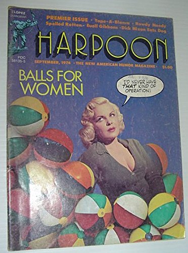 Harpoon - The New American Humor Magazine, September, 1974 *FIRST ISSUE ...