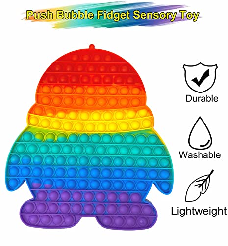 JIALTO Pop it Fidget Toy Big pop Jumbo pop it Fidget Toy popit Game ...